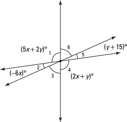 Proving Vertical Angles Are Congruent Dummies
