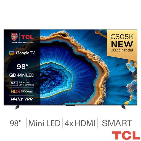 TCL C K Inch QLED Mini LED K Ultra HD Hz Smart TV