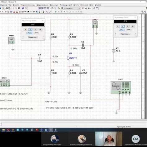 simulation of the first laboratory work in multisim download scientific diagram