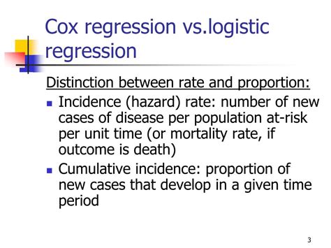 Ppt Introduction To Cox Regression Powerpoint Presentation Free