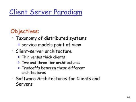 Ppt Client Server Paradigm Powerpoint Presentation Free Download Id9251033