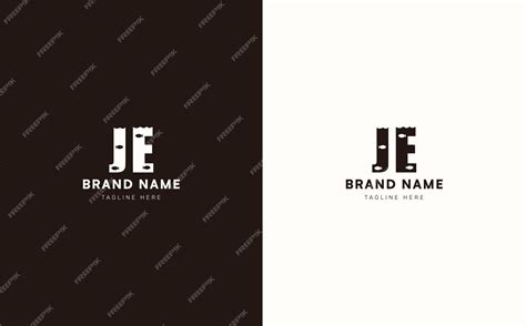 Premium Vector Je Letters Vector Logo Design