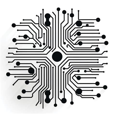 Premium Ai Image Circuit Board Icon