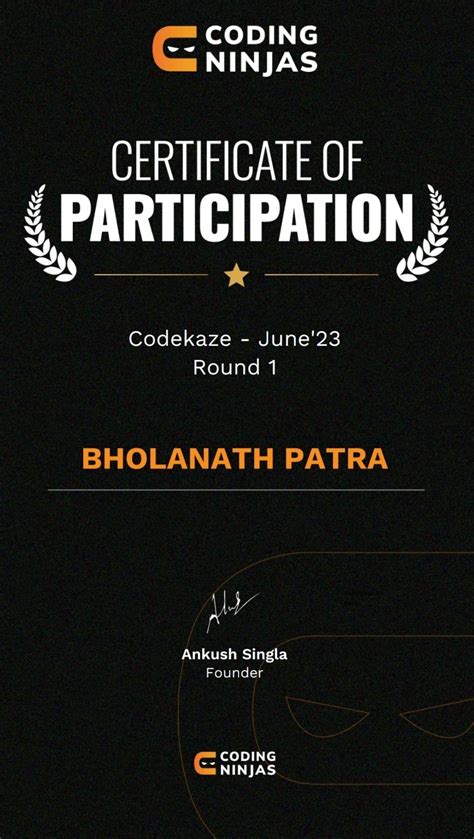 Hello Connection Successfully I Have Secured The Participation