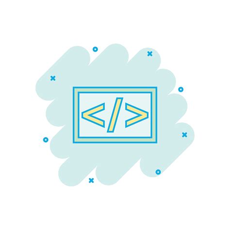 Vector Cartoon Open Source Icon In Comic Style Api Programming Concept Illustration Pictogram