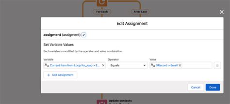 Lightning Field In Record Collection Variable Not Updated After Loop Element Salesforce