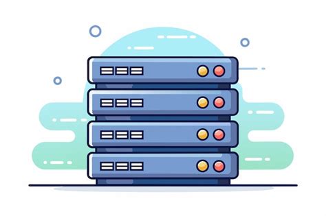 A Stack Of Blue Servers Arranged On Top Of Each Other Server Trending
