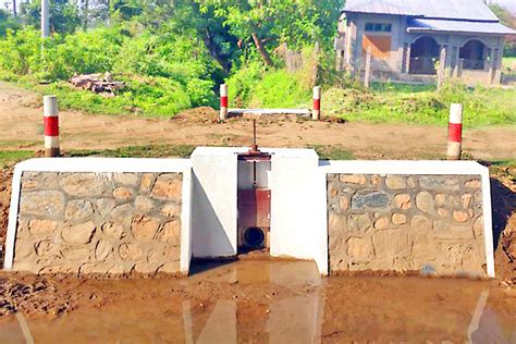 ကျောက်ဆည်မြို့နယ် တောင်တမုတ်မြောင်း၌ ရေပြွန်ငါးလုံး ပြန်လည်ပြုပြင်ပေး