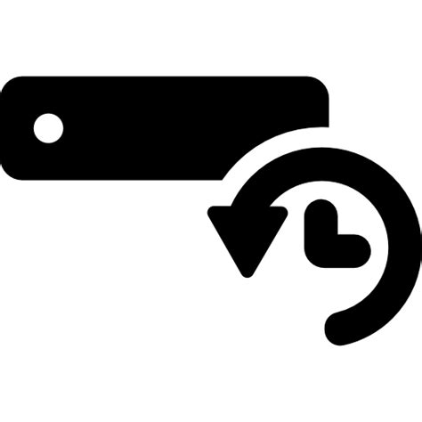 Temporal Data Storage Free Technology Icons