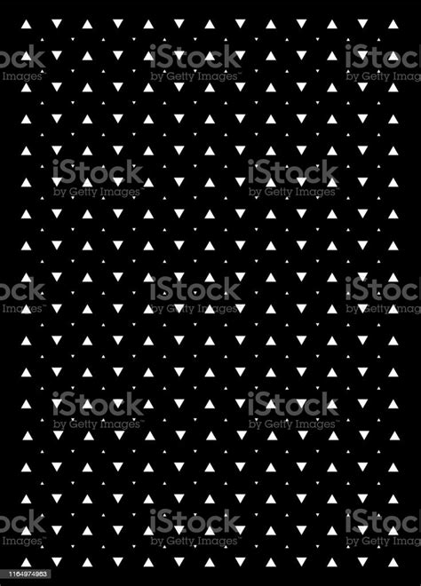 삼각형 흑백 배경입니다 검은 색 배경에 흰색 삼각형이있는 벡터 현대 패턴 0명에 대한 스톡 벡터 아트 및 기타 이미지 0명 검은색 그래픽 프린트 Istock