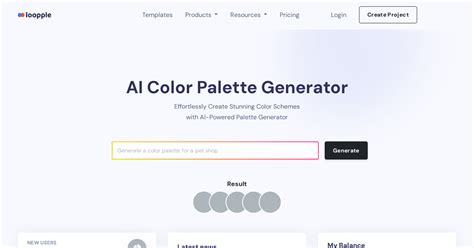 ai color palette generator features pricing alternatives