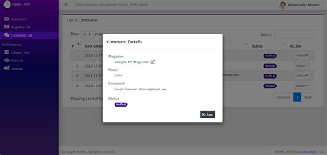 Online Magazine Management System In Php With Free Source Code Sourcecodester