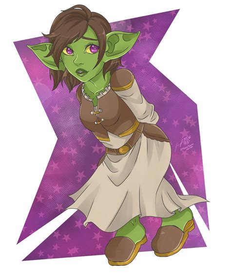 Commission Goblin Girl By Mizuno Suzuka On Deviantart Goblin Art
