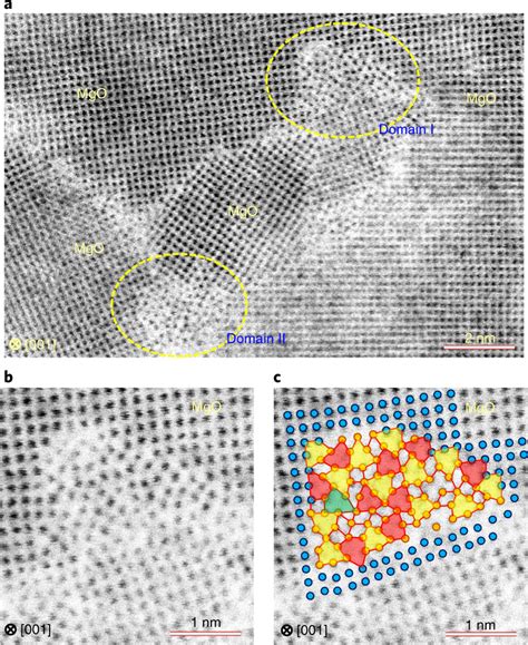Abf Stem Images Showing The Mgo 1d Ordered Structure Formed In The Download Scientific Diagram