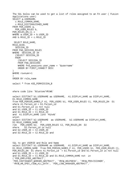 Oracle Cloud Security Sql Pdf Data Management Data Management