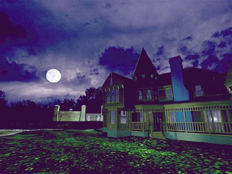 A View Of Chalk House Within The Created Realities Game Framework