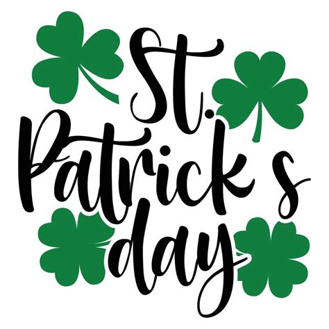 St Patricks Day Svg 20628280 Vector Art At Vecteezy