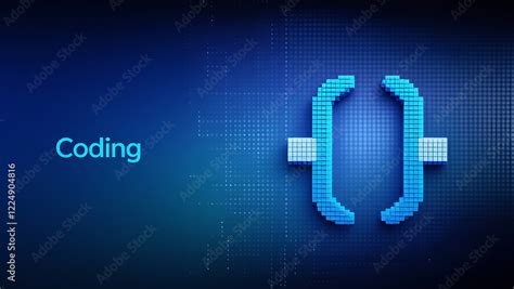 ภาพประกอบ Stock Coding And Programming Concept Digital Innovation In