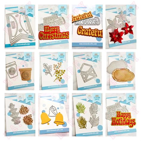 메리 크리스마스 금속 절단 다이 벨 어휘성 소나무 봉투 인사말 카드 장식 엠보싱 공예 종이 공예 템플릿 Aliexpress