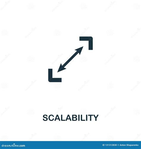 Scalability Icon Premium Style Design From Startup Icon Collection Ui And Ux Pixel Perfect
