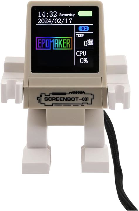 Epomaker Rt100 Mekanik Klavye Rt100 Için Mini Akıllı Ekran Khaki Robot Tv Tr