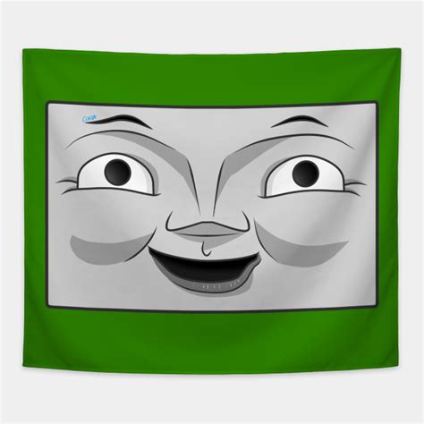Boco Happy Face Thomas Tank Engine Tapestry Teepublic