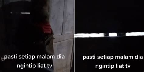 Miris Bocah Ngintip Rumah Tetangga Buat Nonton Tv Warganet Ikut Simpati