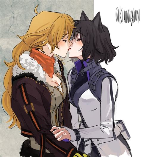 Yang Xiao Long And Blake Belladonna Rwby Drawn By Naizo Kimosugimasu Danbooru