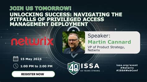 Information Systems Security Association Issa On Linkedin Issa Netwrix Issawebconf Infosec