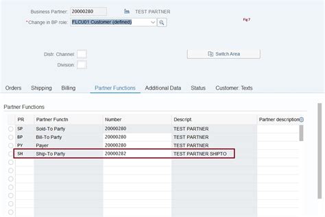 S4 Hana Business Partner Partner Function Vs Pa Sap Community