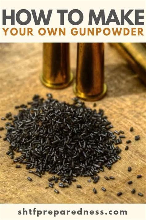 How To Make Your Own Gunpowder Shtfpreparedness