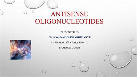 Antisense Oligonucleotidepptx