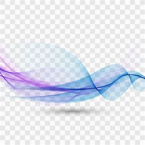 Abstract Wavy Shape Vector Free Download