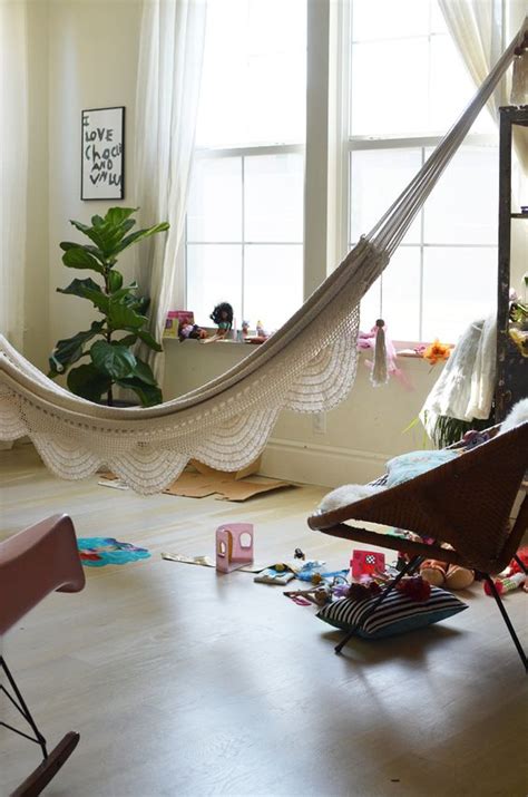 25 Relaxing Ideas To Rock A Hammock Indoors Digsdigs
