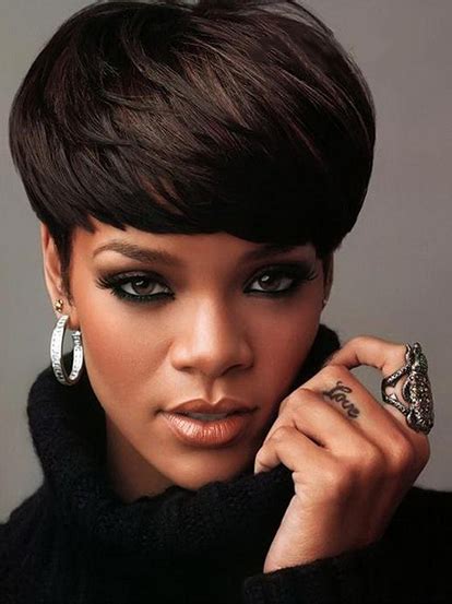 Rihanna Hair Wigs Human Hair Lace Front Wig Rihanna Where Does
