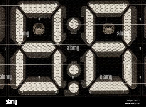 Seven Segment Display SSD Used On Digital Clock Stock Photo Alamy