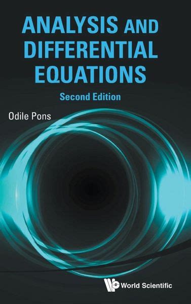 Analysis And Diff Equation 2nd Ed Von Odile Pons Englisches Buch