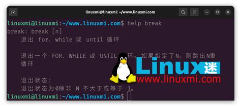 如何在 Shell 脚本中使用 Break 和 Continue 语句循环breakfor