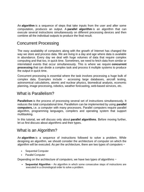 flynn s classification and performance metrics pdf central processing unit parallel computing