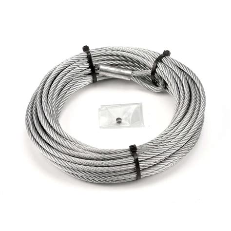 Warn Winch Cable Wire Rope For Warn Vrx 4500 Axon 4500 Axon 5500 Winches 1 4 In Diameter X 50