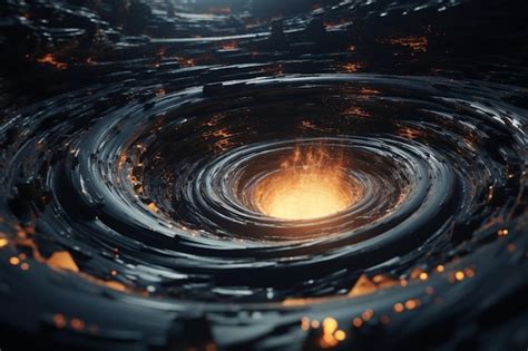 Premium Photo Abstract Visualization Of Temporal Anomalies Disto 00043 01