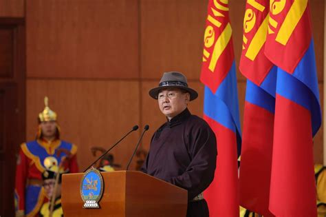 Монгол Улсын Ерөнхийлөгч У Хүрэлсүх Их эзэн Чингис хаан бол монгол үндэстний тусгаар тогтнол