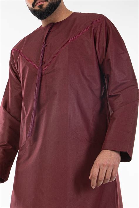 Maroon Emrati Thobes Iqra Islamic Clothing And Books
