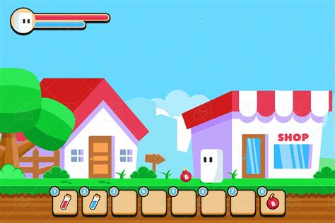 Platform Game Assets Gamedev Market