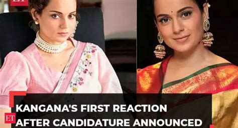 Lok Sabha Elections 2024 Kangana Ranauts First Reaction After Bjp