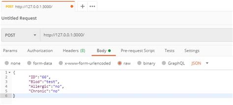 Nodejs Json Post Method Format Stack Overflow