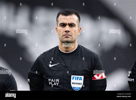 Lillestrom Norway 22nd Oct 2023 Referee Rohit Saggi Seen During The