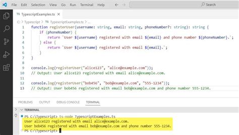 How To Use Typescript Optional Function Parameters