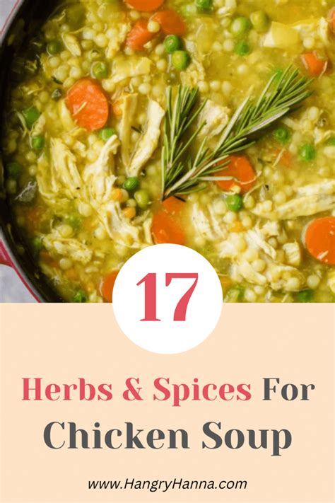 17 Best Herbs And Spices For Chicken Soup Hangry Hanna