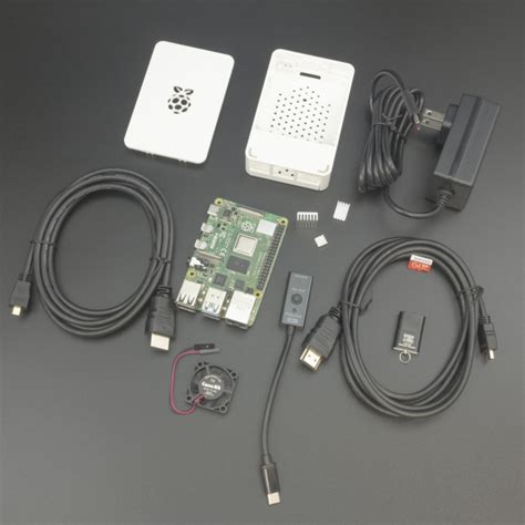 Kit Basico Canakit De Raspberry Pi 4 4gb